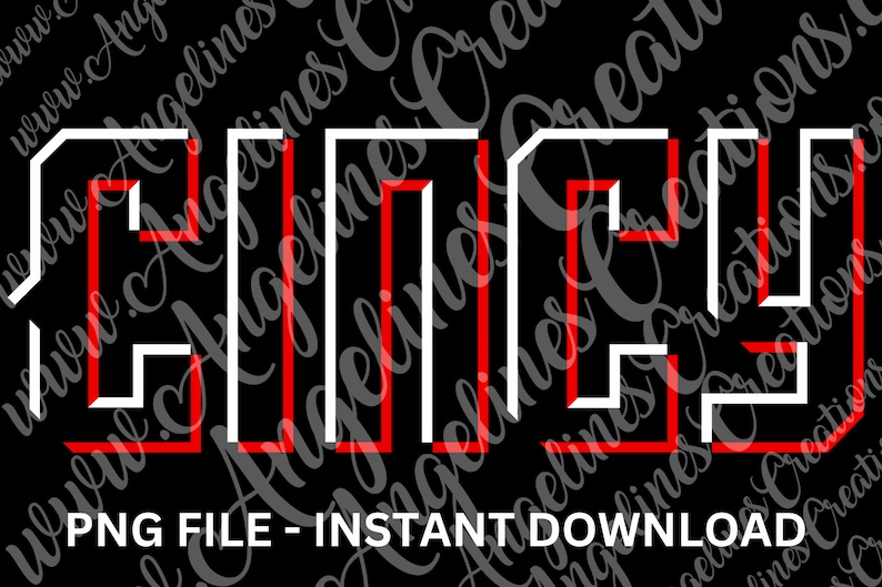 CINCY Logo, Ohio, Baseball PNG - Etsy