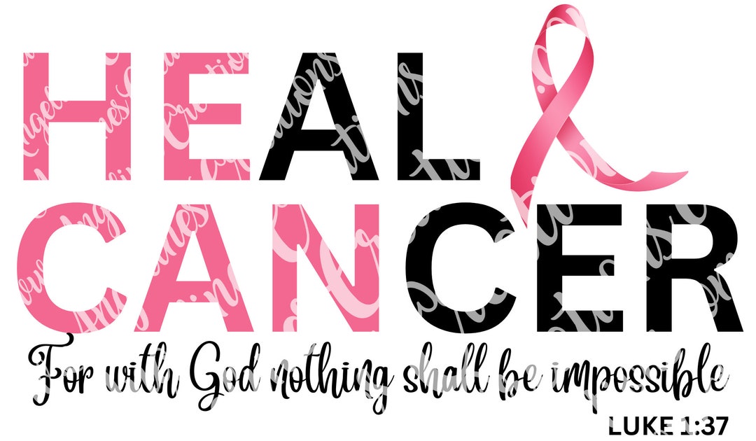 He Can Heal Cancer Png,breast Cancer Awareness PNG, Fighter, Cancer ...