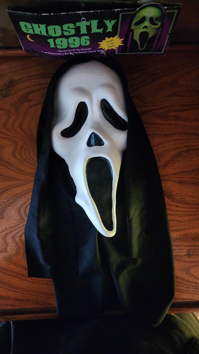 Ghostface Mask From Scream 1 Scanned 3d - Etsy
