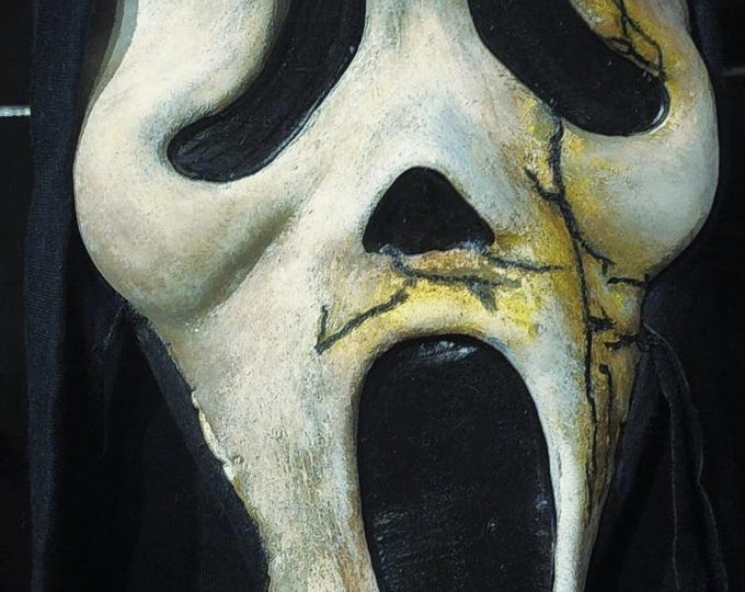 Ghostface Scream Gen 1 Stu Macher Mask Aged - Etsy