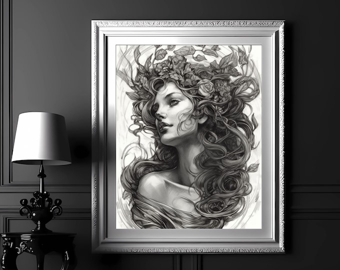 Afrodita Descarga digital - Diosa del amor y la belleza - Mitología ...