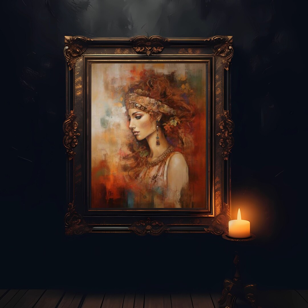 Persephone Digital Print, Greek Goddess Art, Greek Mythology Art ...
