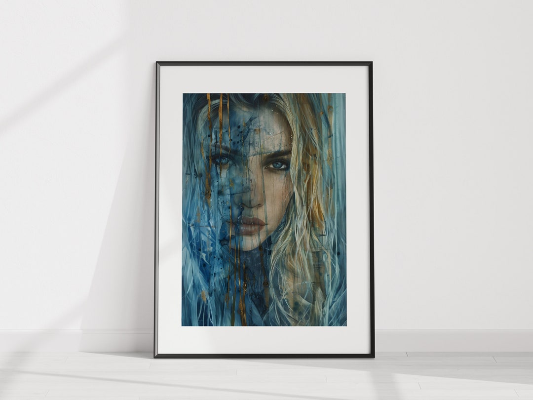 Goddess Sigyn Digital Print, Norse Goddess Art, Mythology Art, Norse ...