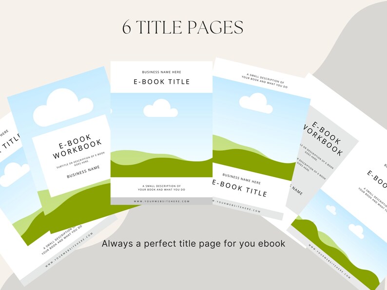 Editable Template / Editable Workbook / Template for Starting Your ...