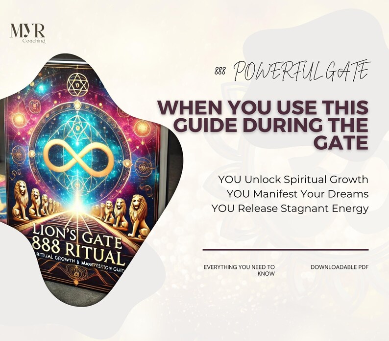 Lion's Gate 888 Ritual Guide and Journal | Spiritual Growth ...