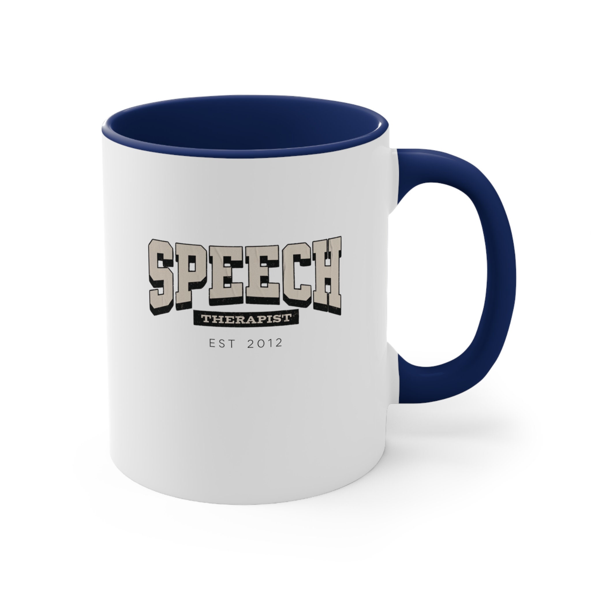 Custom Speech Therapy Month Mug, Personalized Mug for Speech Therapist ...