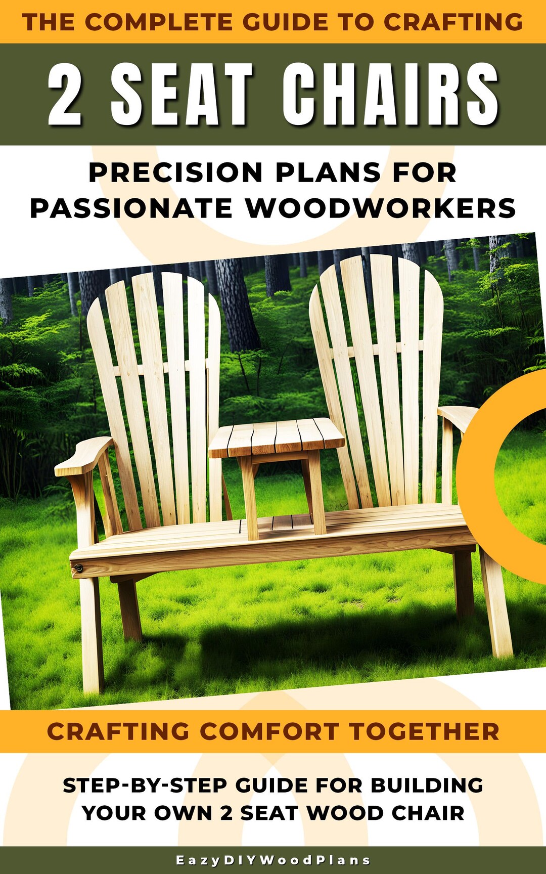 The Complete Guide to Crafting 2-seat Chairs: Precision Plans for ...