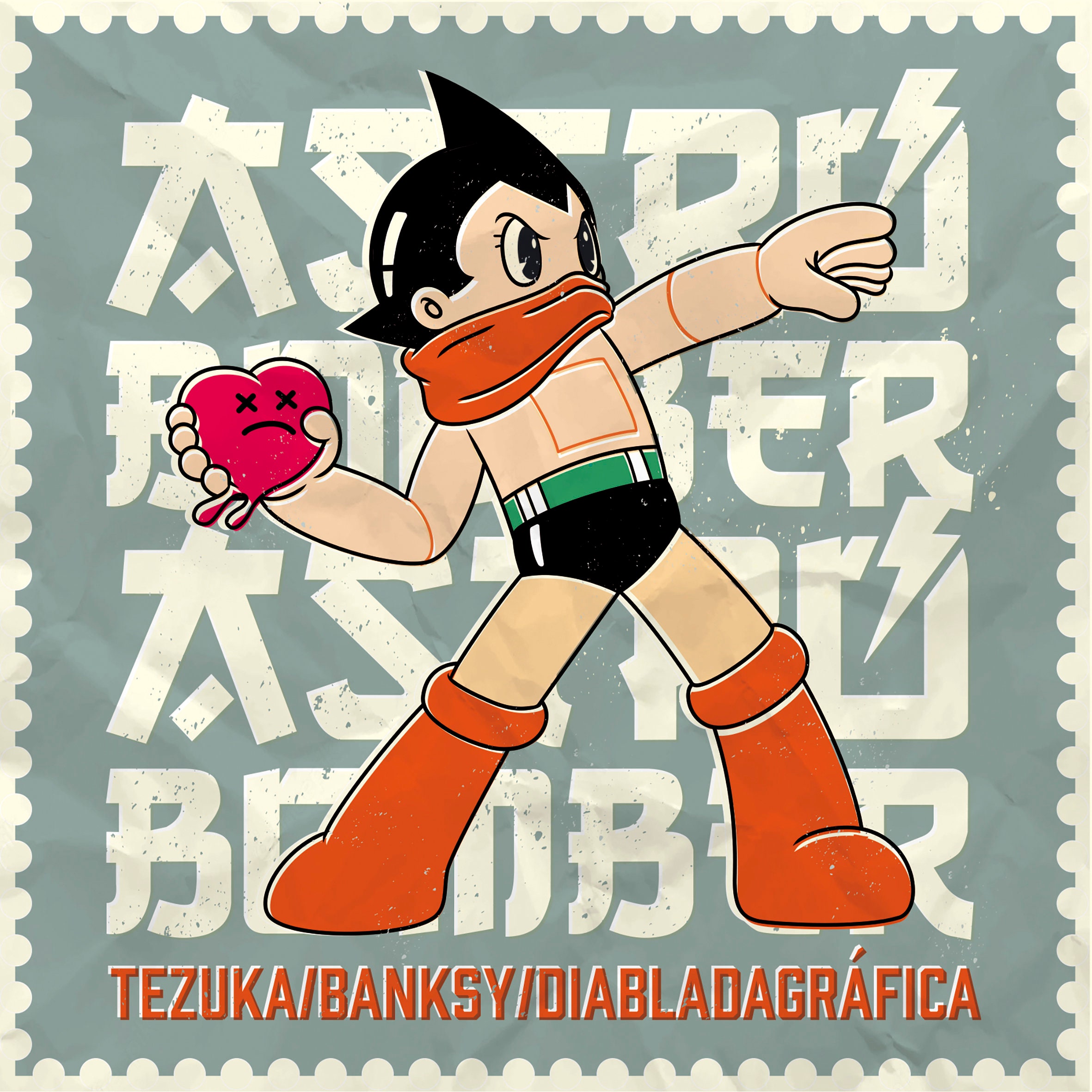 Astro Boy Art Print, Arte Japonés, Arte Anime, Arte De Dibujos Animados ...