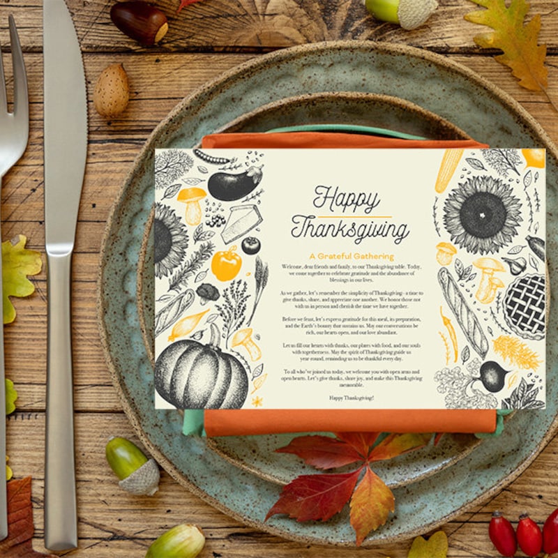 Table Blessing - Etsy