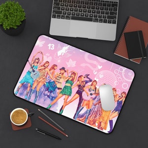 Pink Taylor Desk Mat,tay Tay Desk Mat, Large Mouse Pad, Swiftie Desk ...