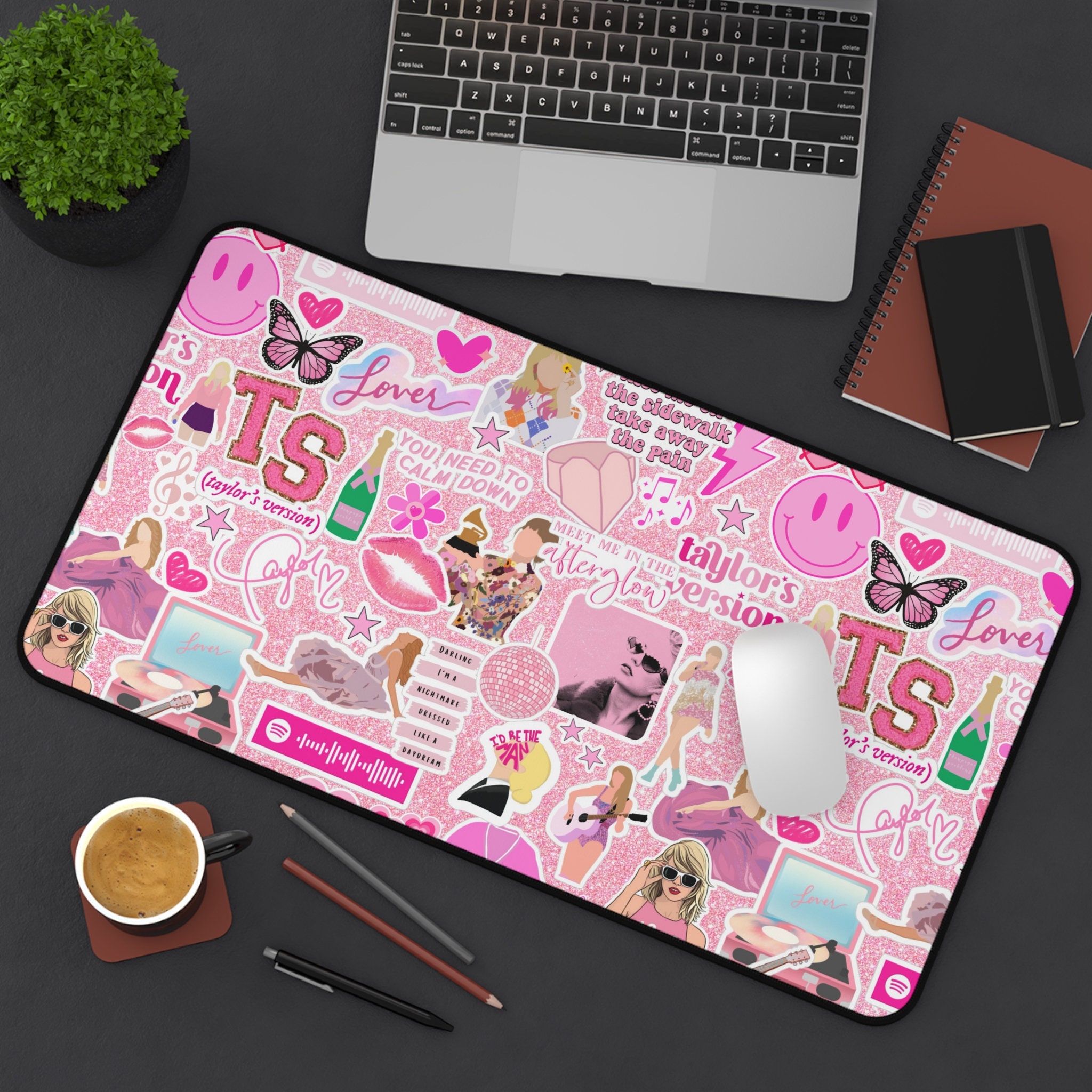 The Eras Tour Taylor Desk Mat, Taylor Mouse Pad, Taylor Fan Decor sold ...