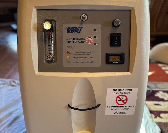Direct Supply Attendant 5-liter Oxygen Concentrator A5LC- 1 - Etsy