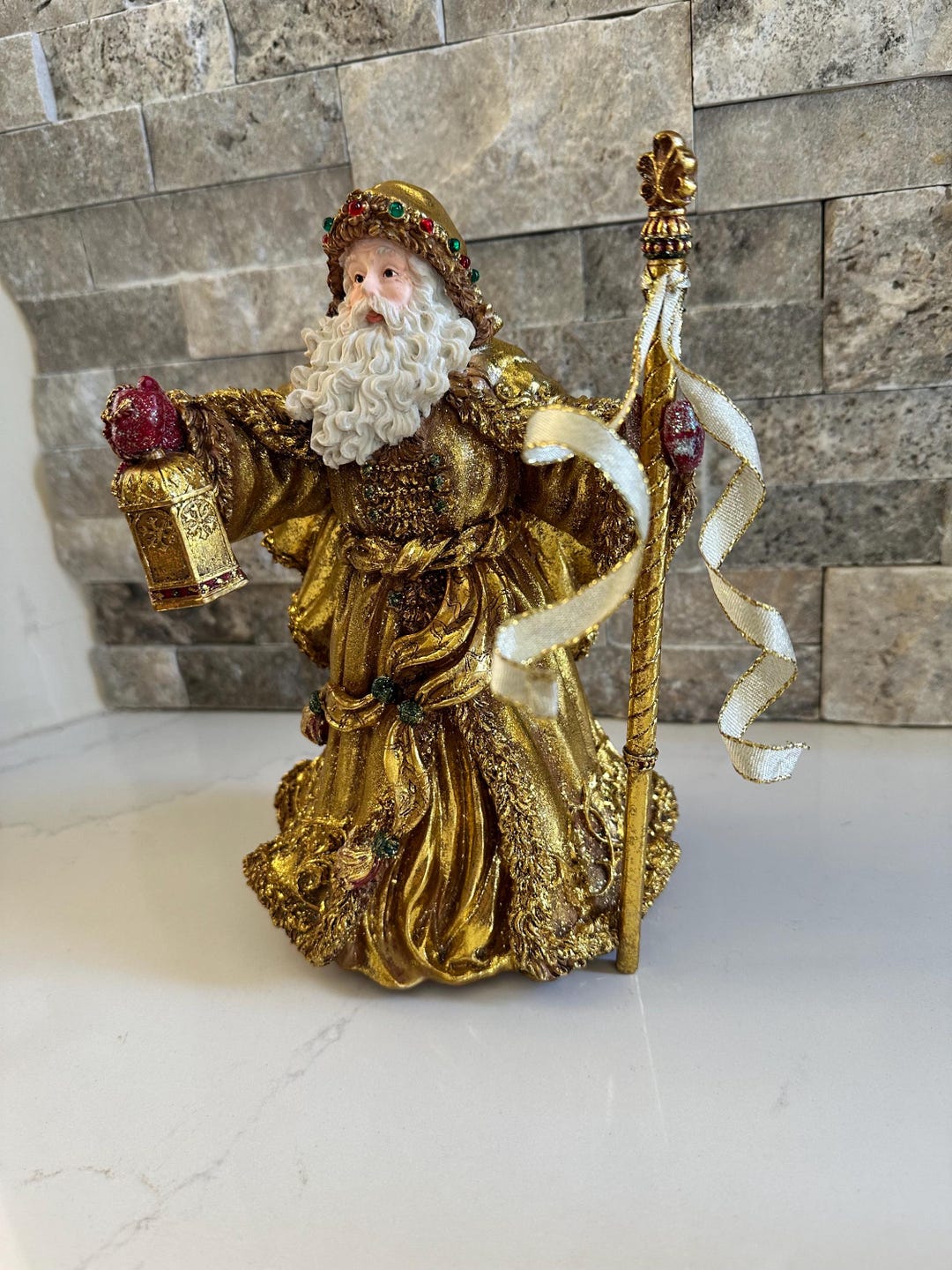 Golden Opulence Father Christmas San Francisco Music Box Micheal Adam ...