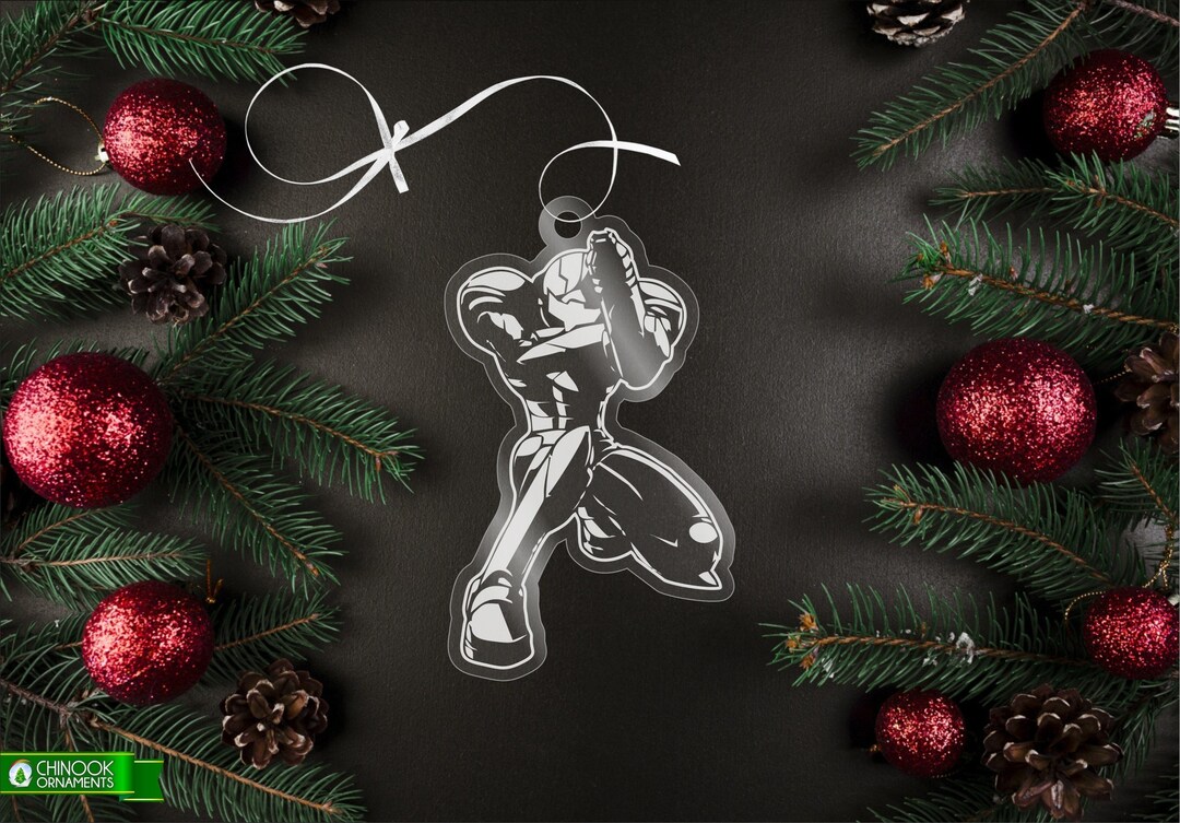 Metroid Samus Inspired Christmas Ornament - Etsy
