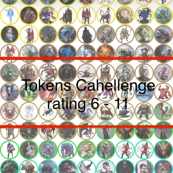 Dnd Printable Token - Etsy