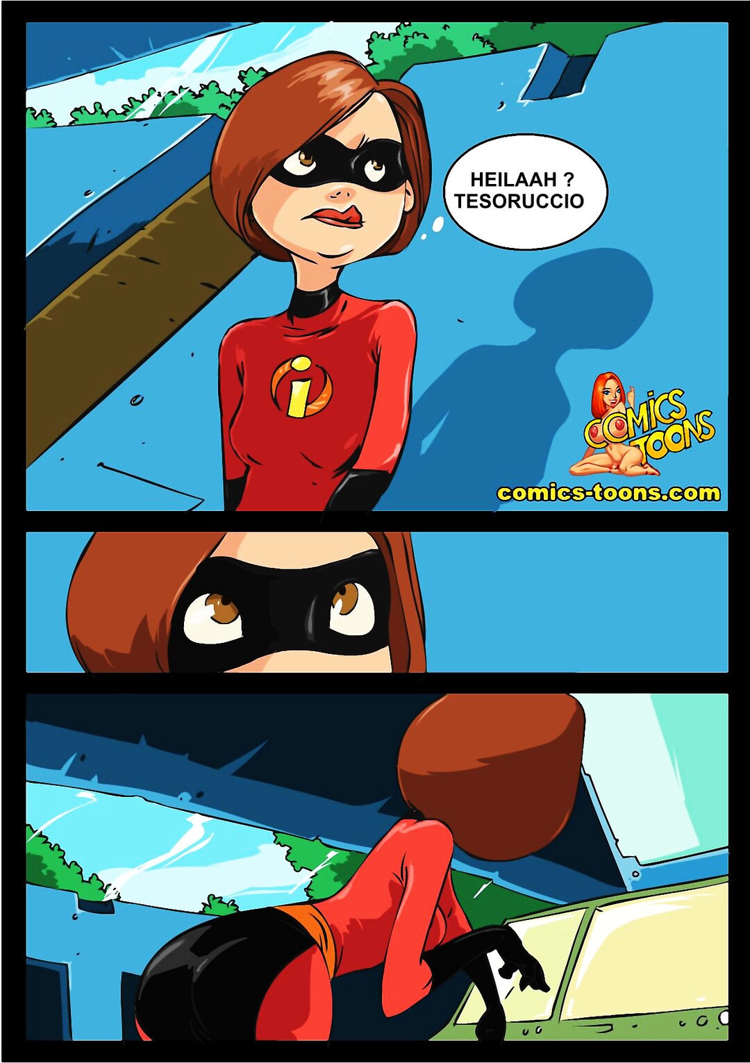 Milftoon-the Incredibles.cbz Italian Erotic Comic - Etsy UK