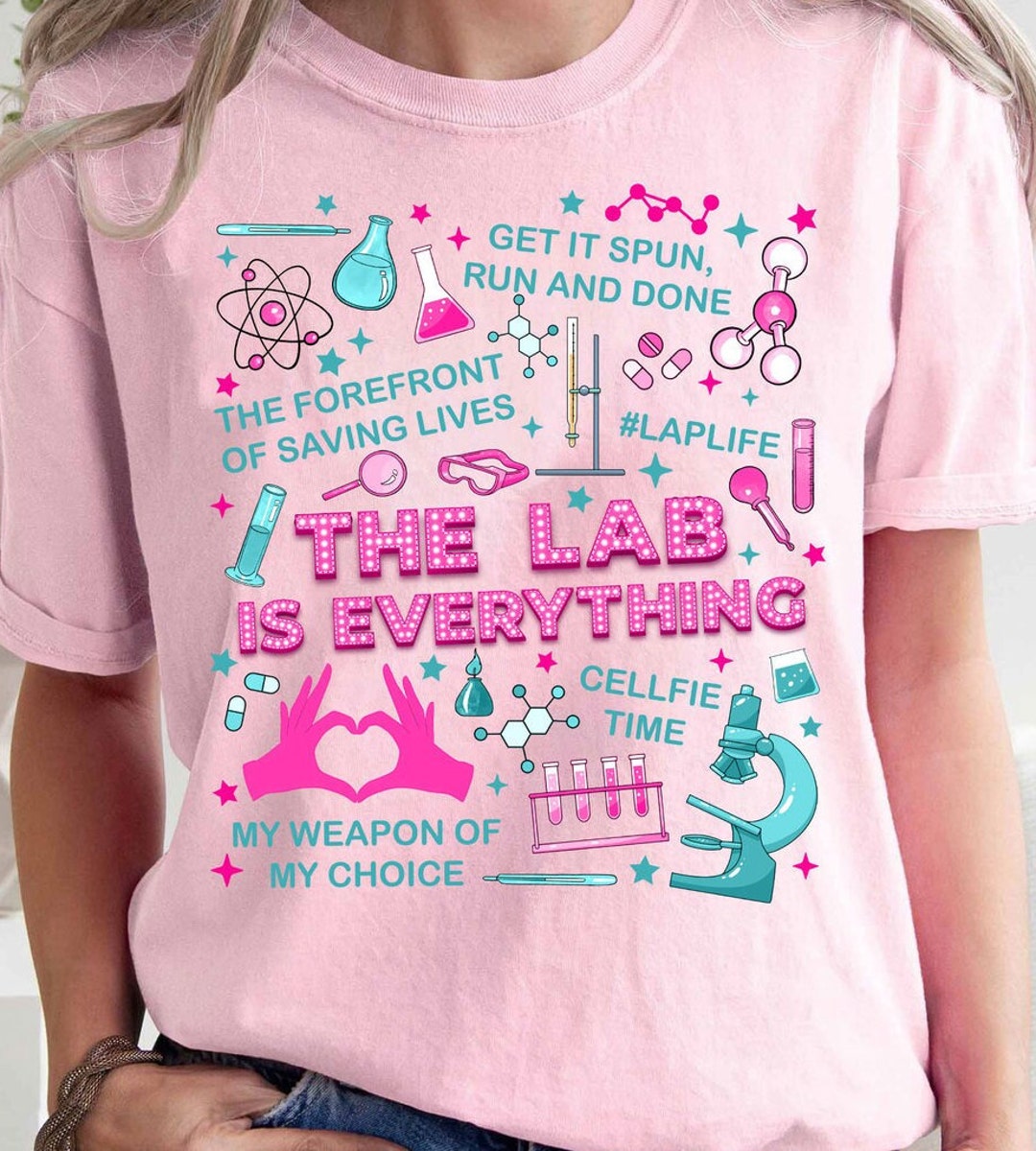 Retro Pink Lab Week 2024 Png, Medical Lab Science Png Lab is Everything ...