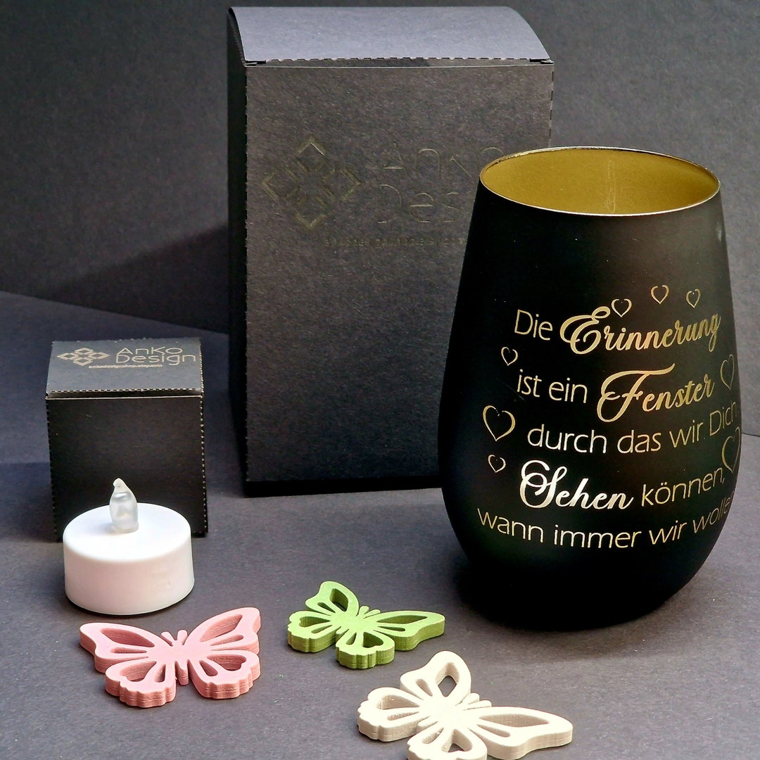 Lantern Mourning Light Remembrance Light Grave Light Crystal Glass ...