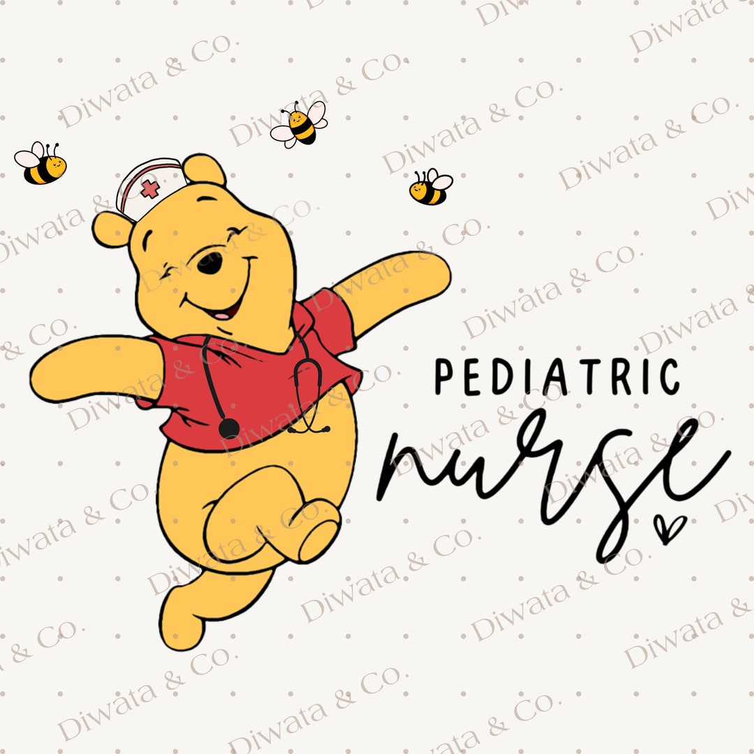 Winnie the Pooh as the Pediatric Nurse - Etsy