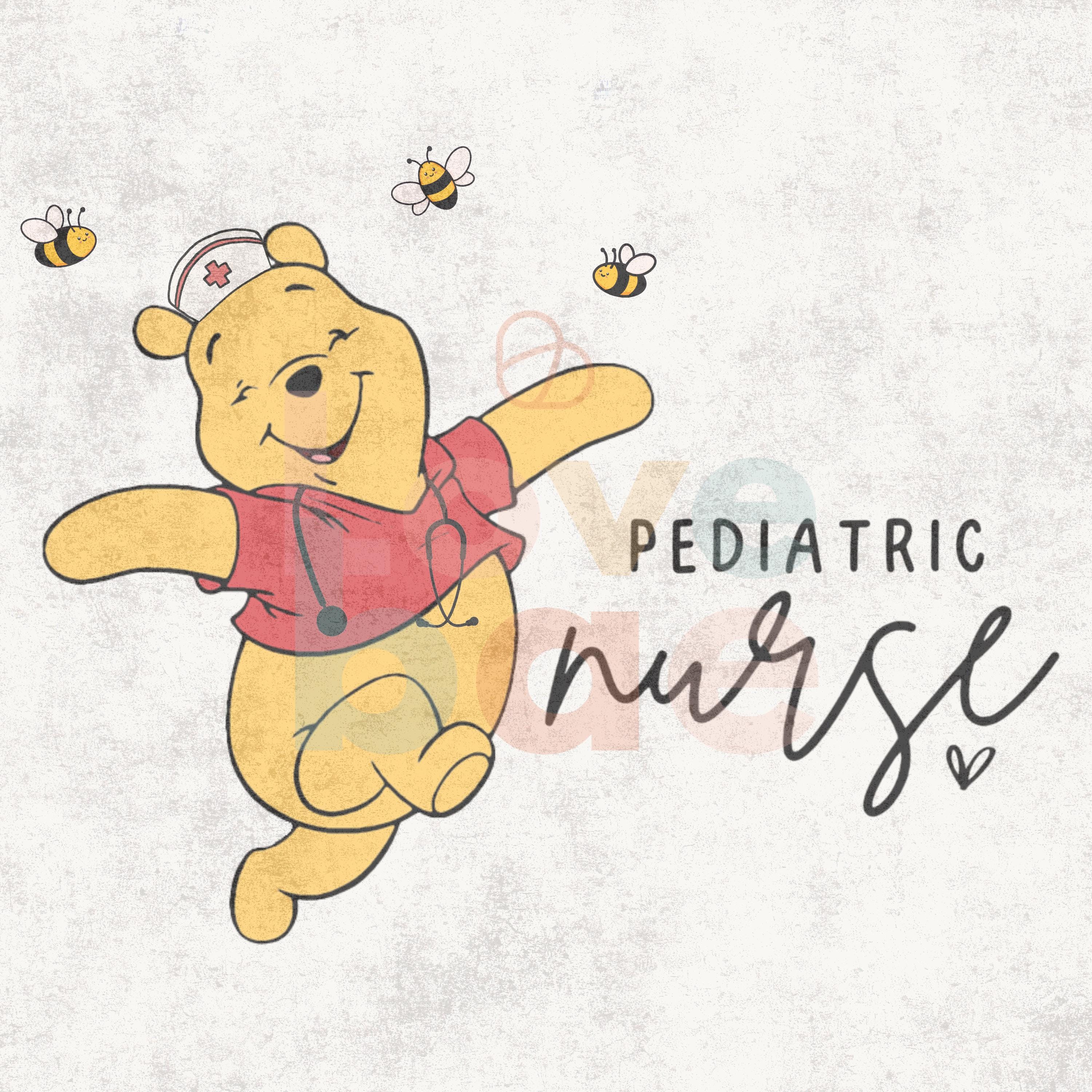 Winnie the Pooh as the Pediatric Nurse - Etsy