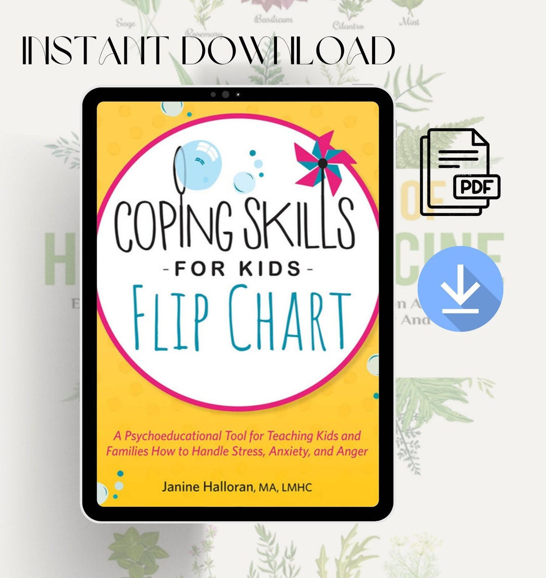 Coping Skills for Kids Flip Chart: A Psychoeducational Tool - Etsy Coping Skills for Kids Flip Chart: A Psychoeducational Tool - Etsy