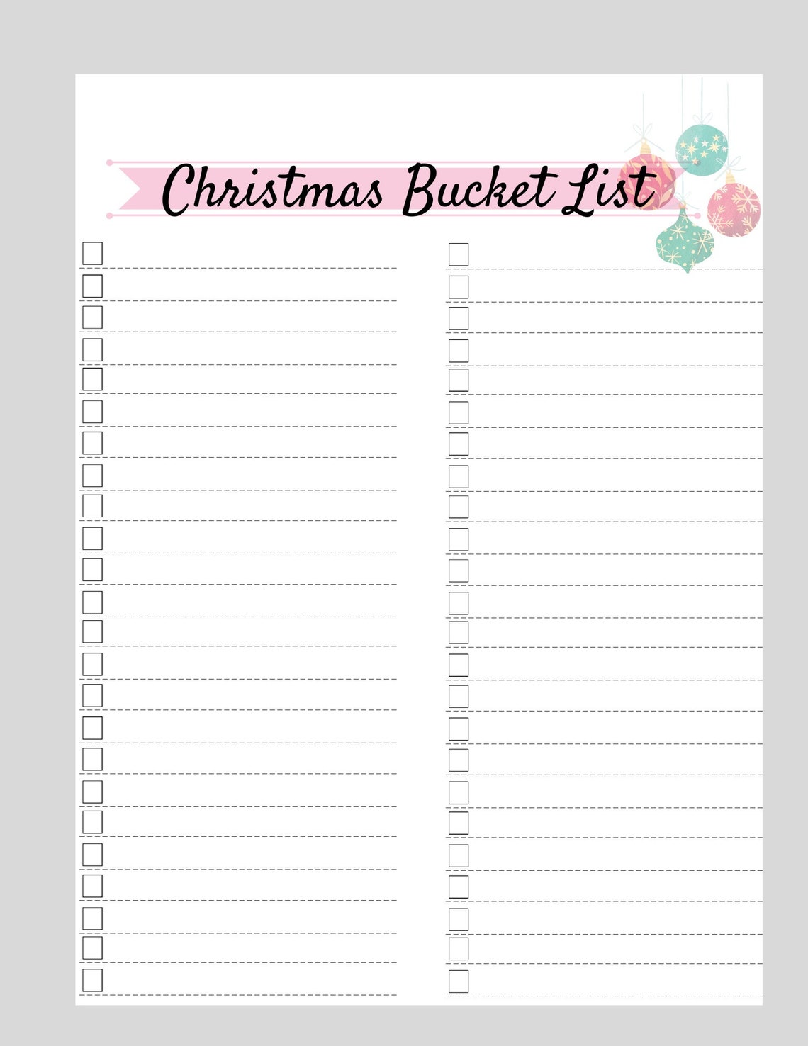Christmas Gift Planner Printable. 32 Pg | Gift Tracker | Christmas ...
