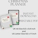 Christmas Gift Planner Printable. 32 Pg | Gift Tracker | Christmas ...