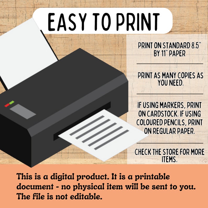 Hoja de trabajo para colorear hábitos del Bullet Journal Tracker del ...