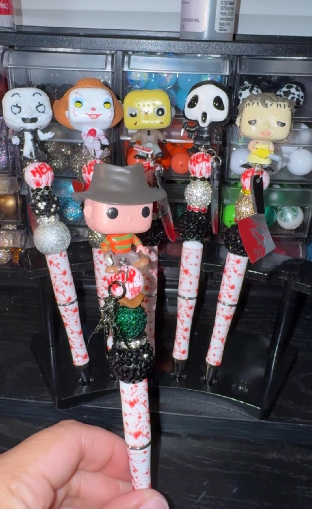 Beaded Horror Pens - Etsy