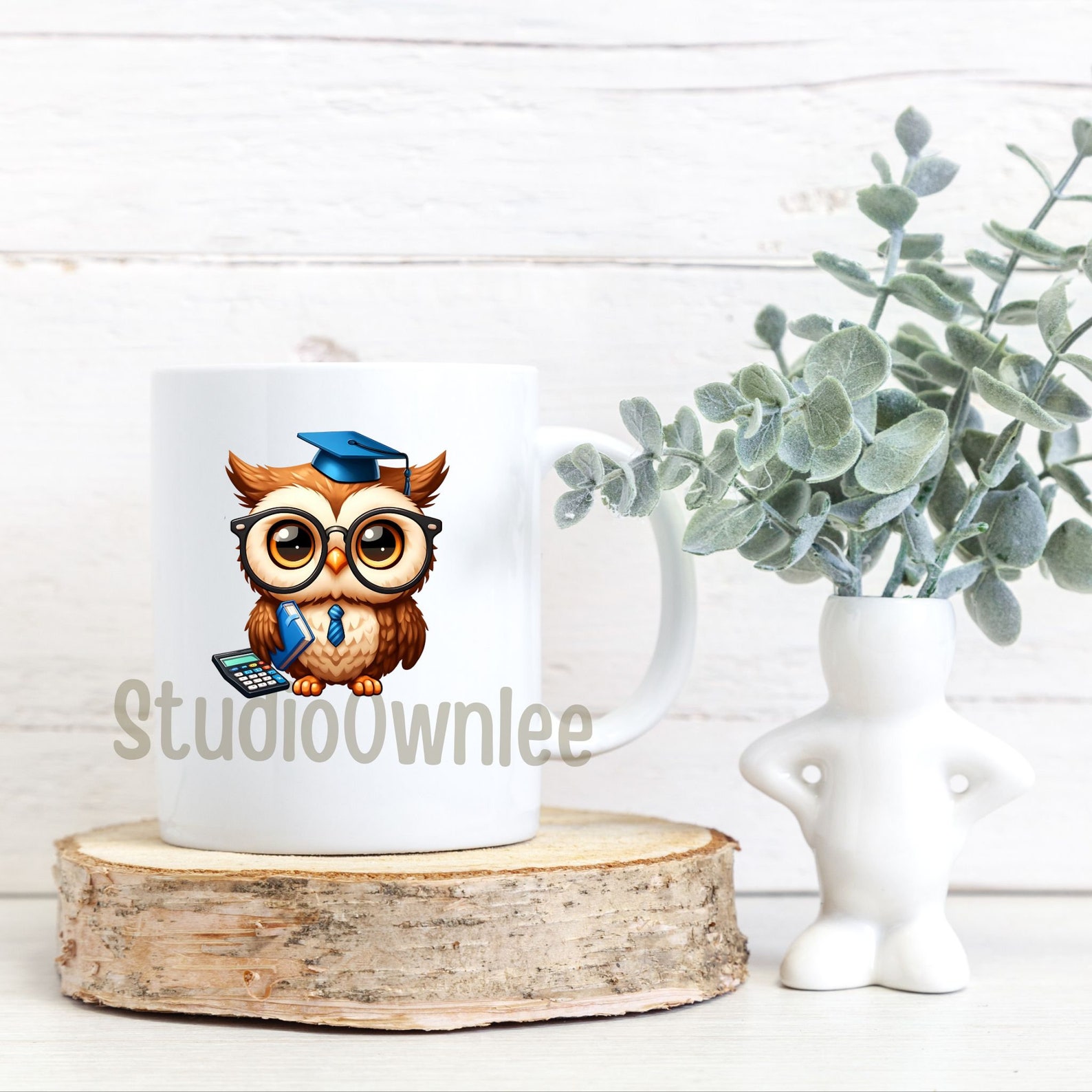 Whimsical School Owl Clipart | 50 PNG Education Illustrations | Back to ...