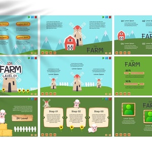 Adventure on the Farm: A Fun and Educational Powerpoint Game for Kids ...