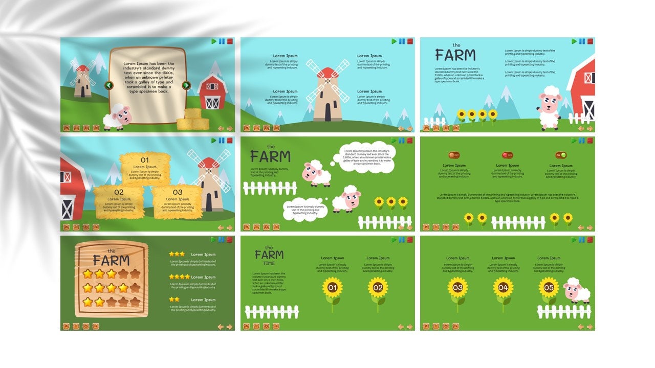 Adventure on the Farm: A Fun and Educational Powerpoint Game for Kids ...