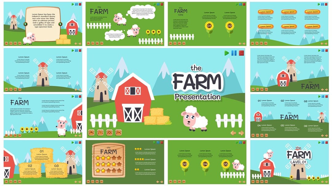 Adventure on the Farm: A Fun and Educational Powerpoint Game for Kids ...