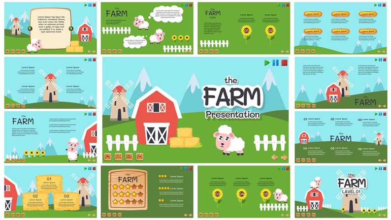 Adventure on the Farm: A Fun and Educational Powerpoint Game for Kids ...
