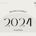 2024 Aesthetic Digital Monthly & Weekly Planner - Etsy