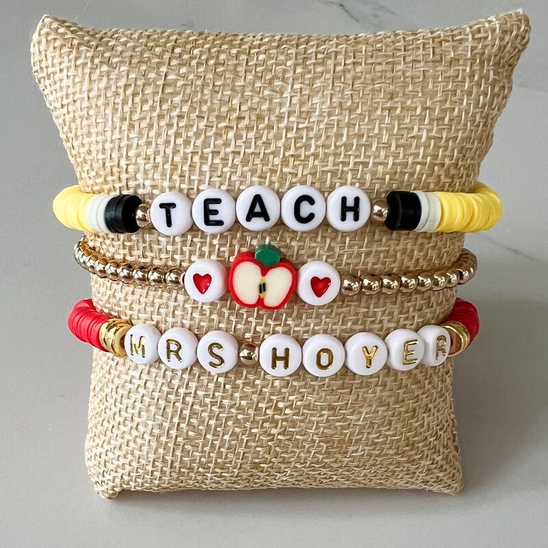 Heishi Bead Bracelet - Etsy