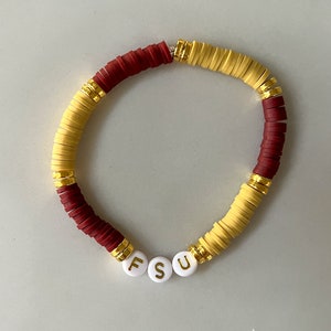 Florida State Seminole Bracelets, FSU Jewelry, FSU Gift, Noles ...