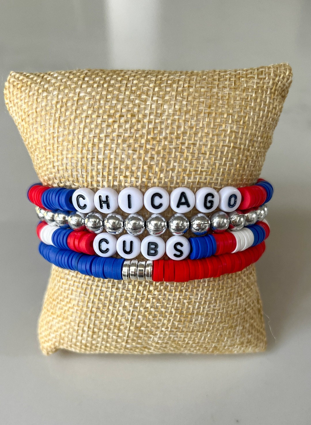 Chicago Cubs Bracelets, MLB Bracelets, Baseball Bracelets, Chicago Cubs ...