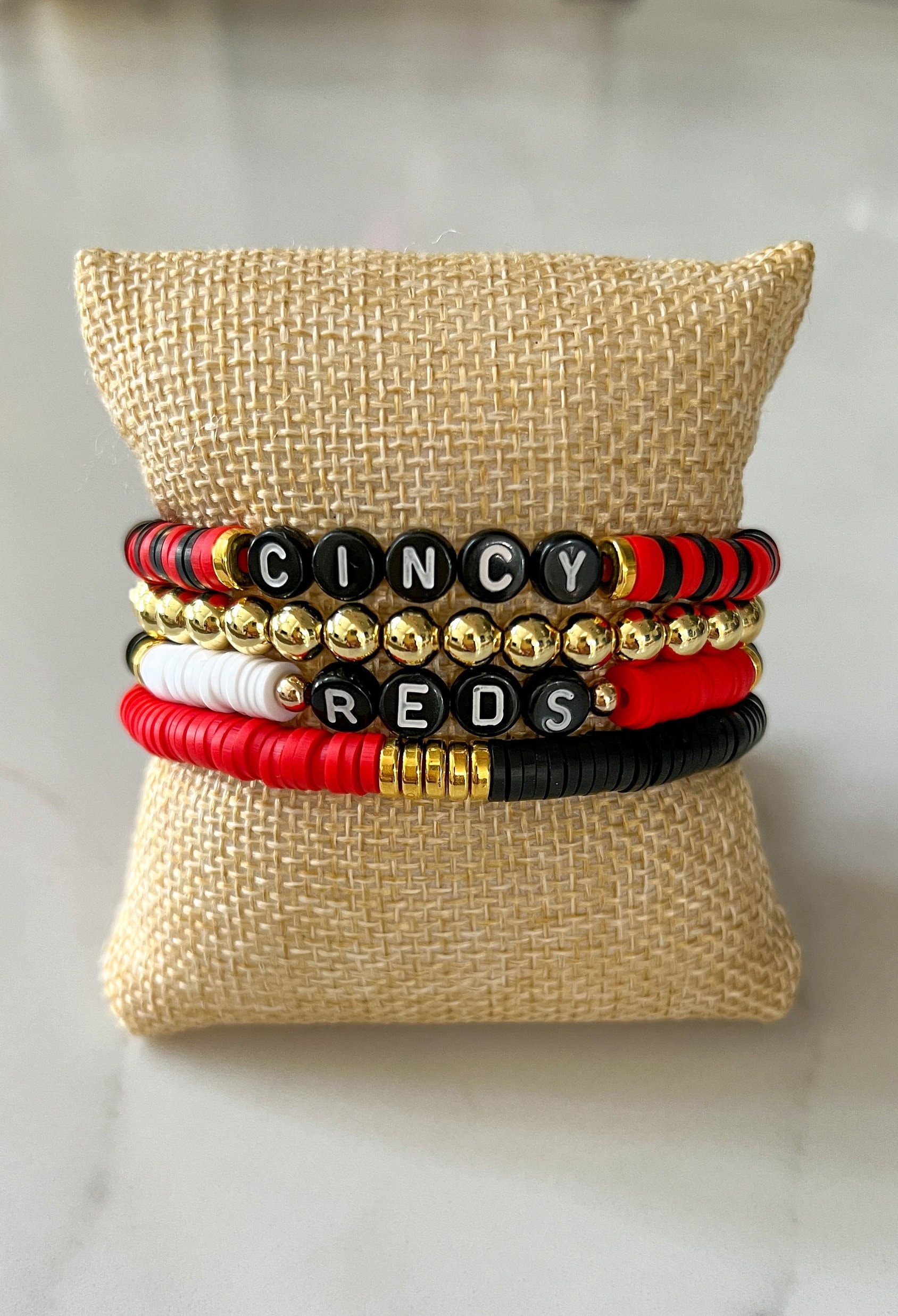 Cincinnati Reds Bracelets, MLB Bracelets, Baseball Bracelets ...