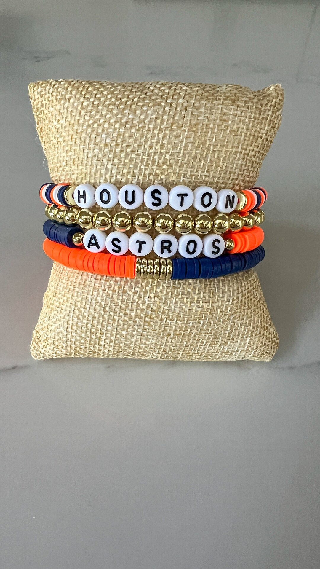 Houston Astros Bracelets, MLB Bracelets, Baseball Bracelets, Astros ...