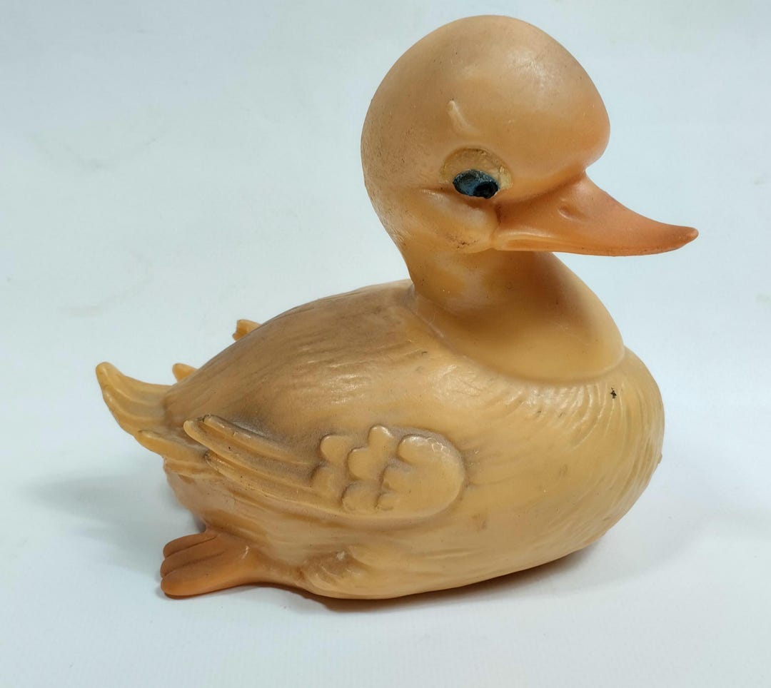 Vintage Soviet Rubber Kids Toy Duck Toy 1970s Vintage USSR - Etsy