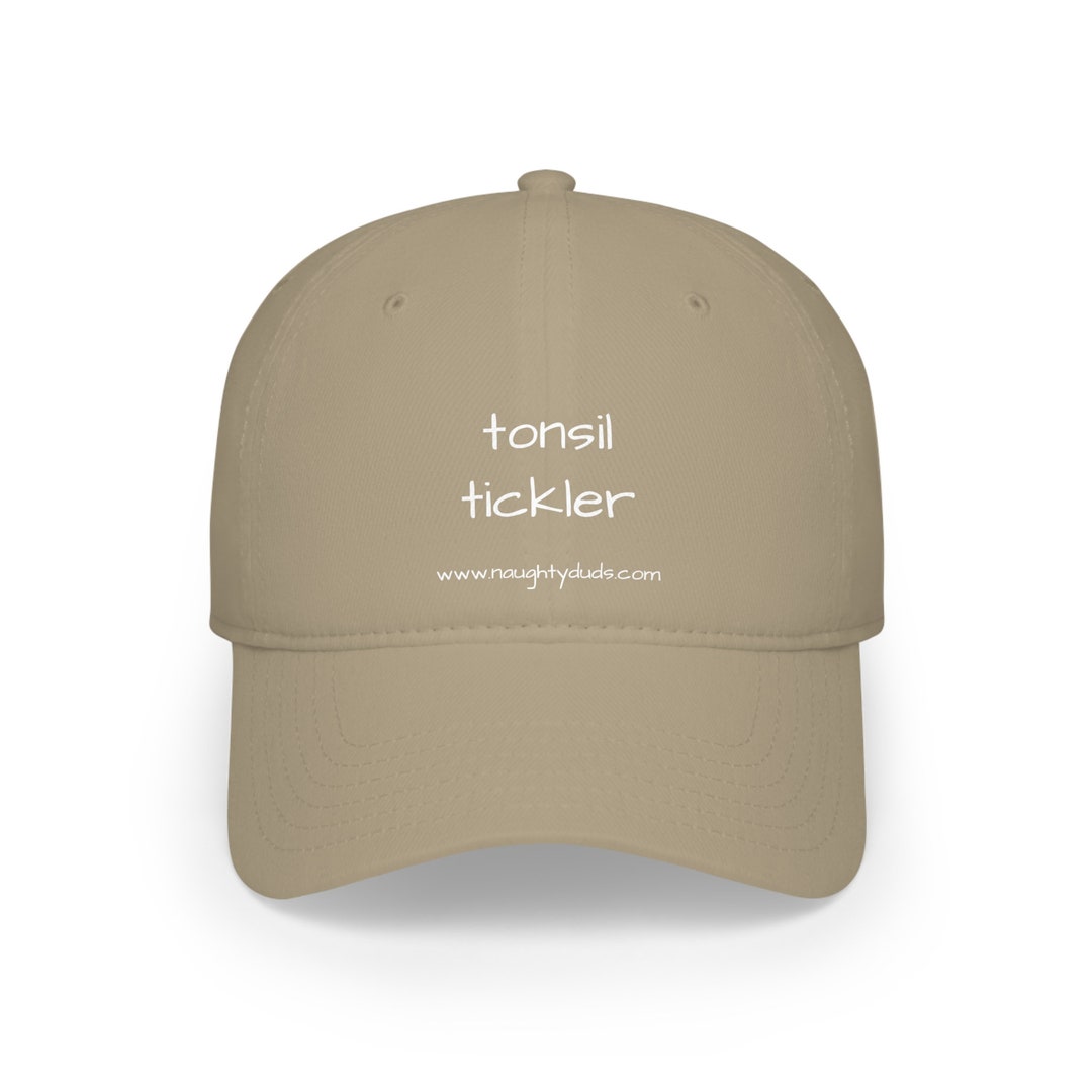 Naughty Duds "tonsil Tickler" Low Profile Baseball Cap - Etsy