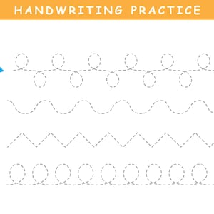 A Creative Journey in Writing and Motor Skills Development! 40 Dual ...