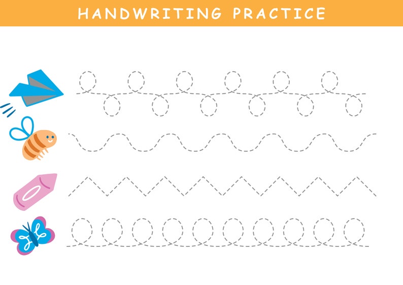 A Creative Journey in Writing and Motor Skills Development! 40 Dual ...