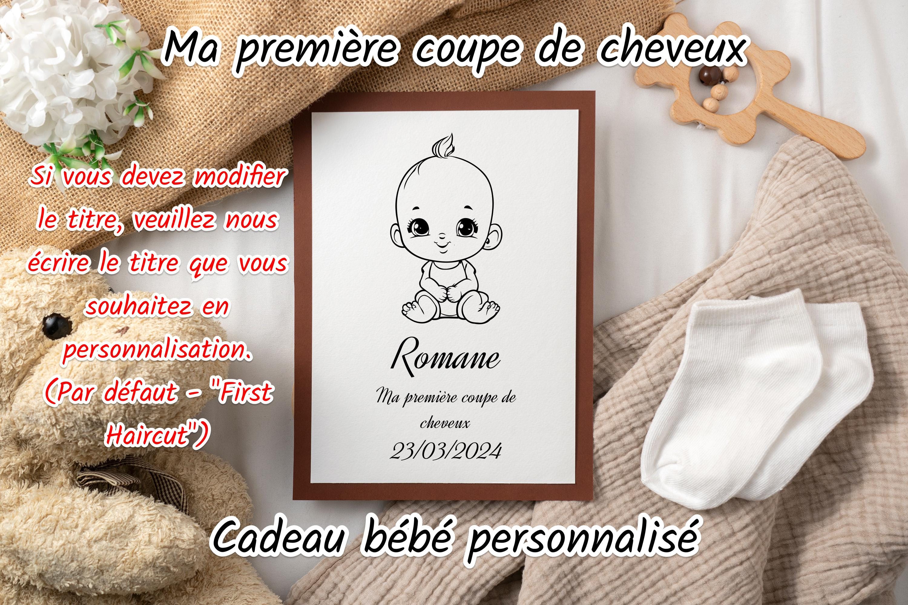 Baby's First Haircut | Personalized Baby Gift | Baby Memory Frame | 1st ...