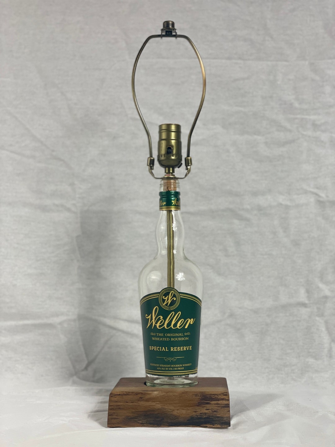 Weller Special Reserve Bourbon Bottle Lamp - Etsy