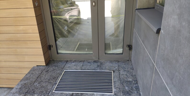 Entrance Metal Mat System. Mat Well, Frame, Screws. Handmade Aluminum ...