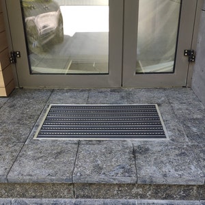 Entrance Metal Mat System. Mat Well, Frame, Screws. Handmade Aluminum ...