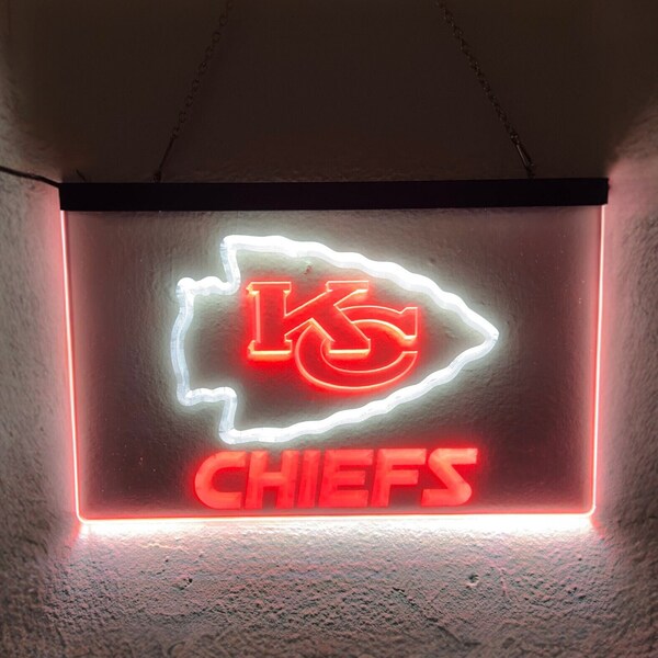 Kc Chiefs Neon Sign - Etsy