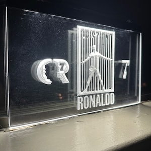 Ronaldo CR7 LED Neon Sign Light 8x12 - Etsy
